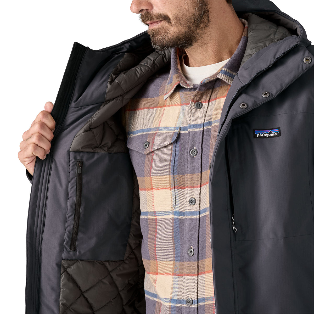 Patagonia Men's Windshadow Waterproof Parka - Forge Grey