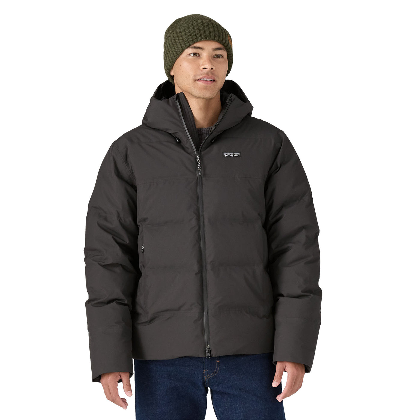 Patagonia Men's Jackson Glacier Waterproof Down Jacket - Black