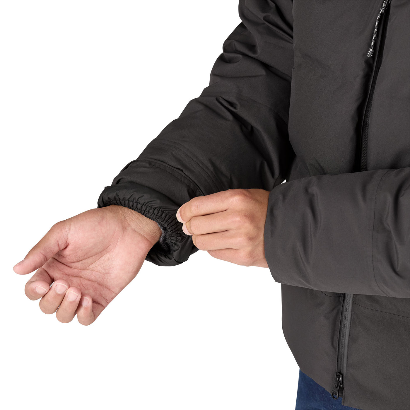 Patagonia Men's Jackson Glacier Waterproof Down Jacket - Black