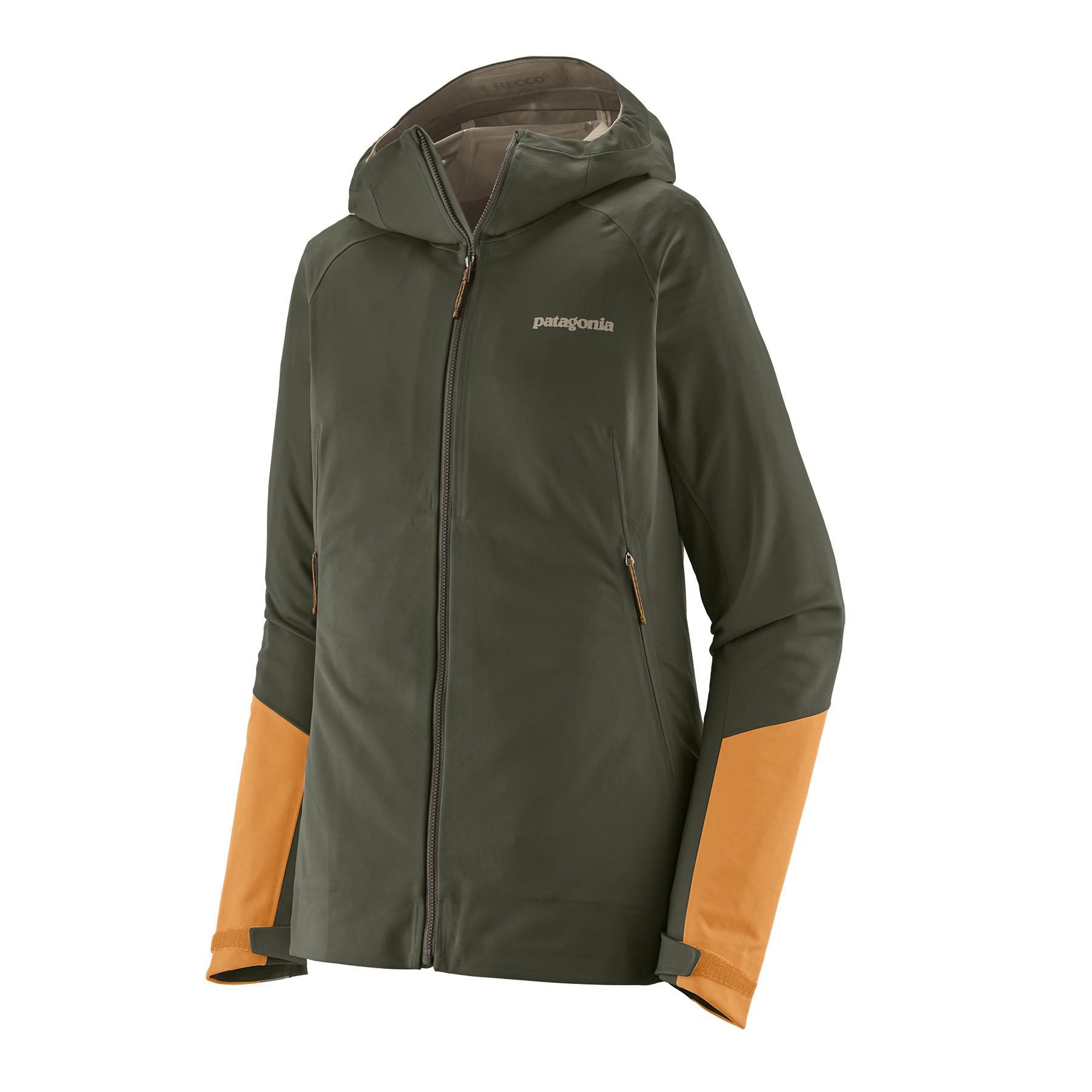 Patagonia Women's Upstride Backcountry Ski Jacket - Pine Needle Green