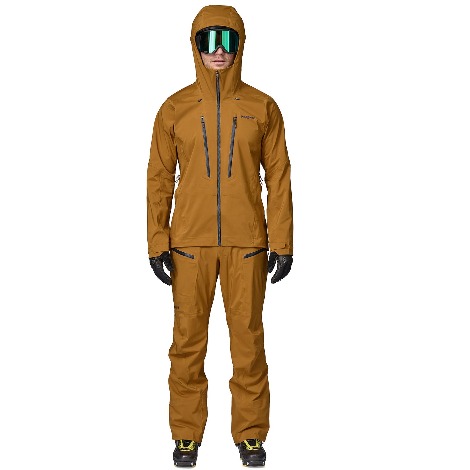 Patagonia Men's Stormstride Ski/Snowboard Shell Jacket - Raptor Brown