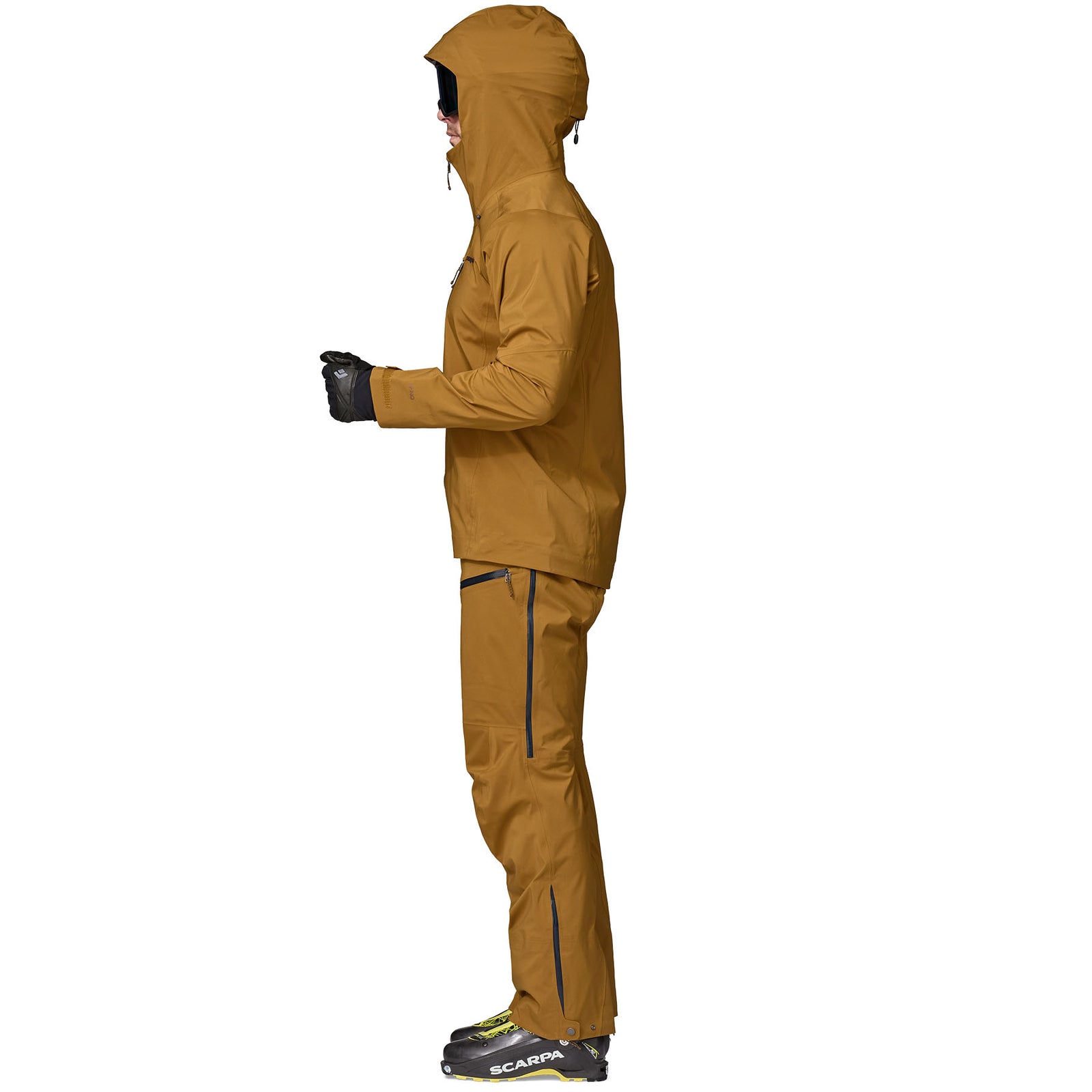 Patagonia Men's Stormstride Ski/Snowboard Shell Jacket - Raptor Brown