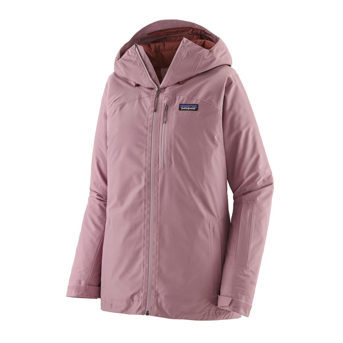 Patagonia Women's Insulated Powder Town Ski/Snowboard Jacket - Stormy Mauve