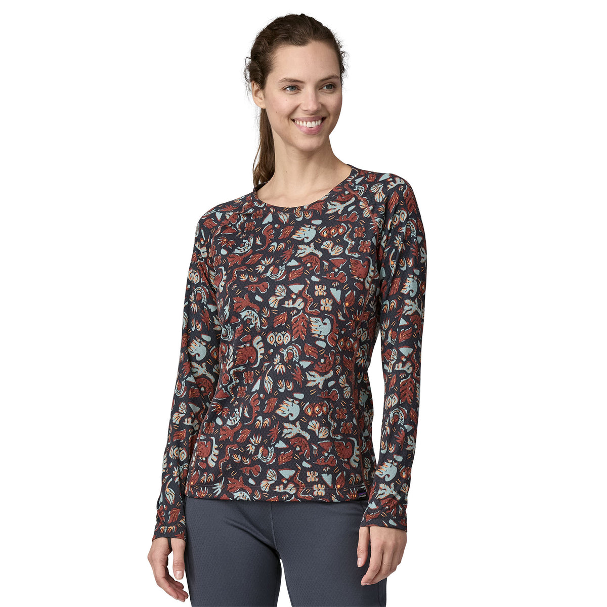 Patagonia Women's Capilene® Midweight Baselayer Crewneck - Across ...