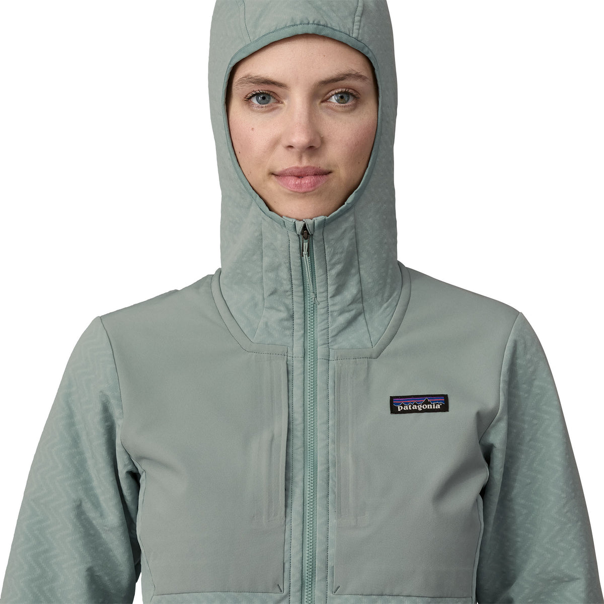 Patagonia Women's R2® CrossStrata Midlayer Fleece Hoody - Black