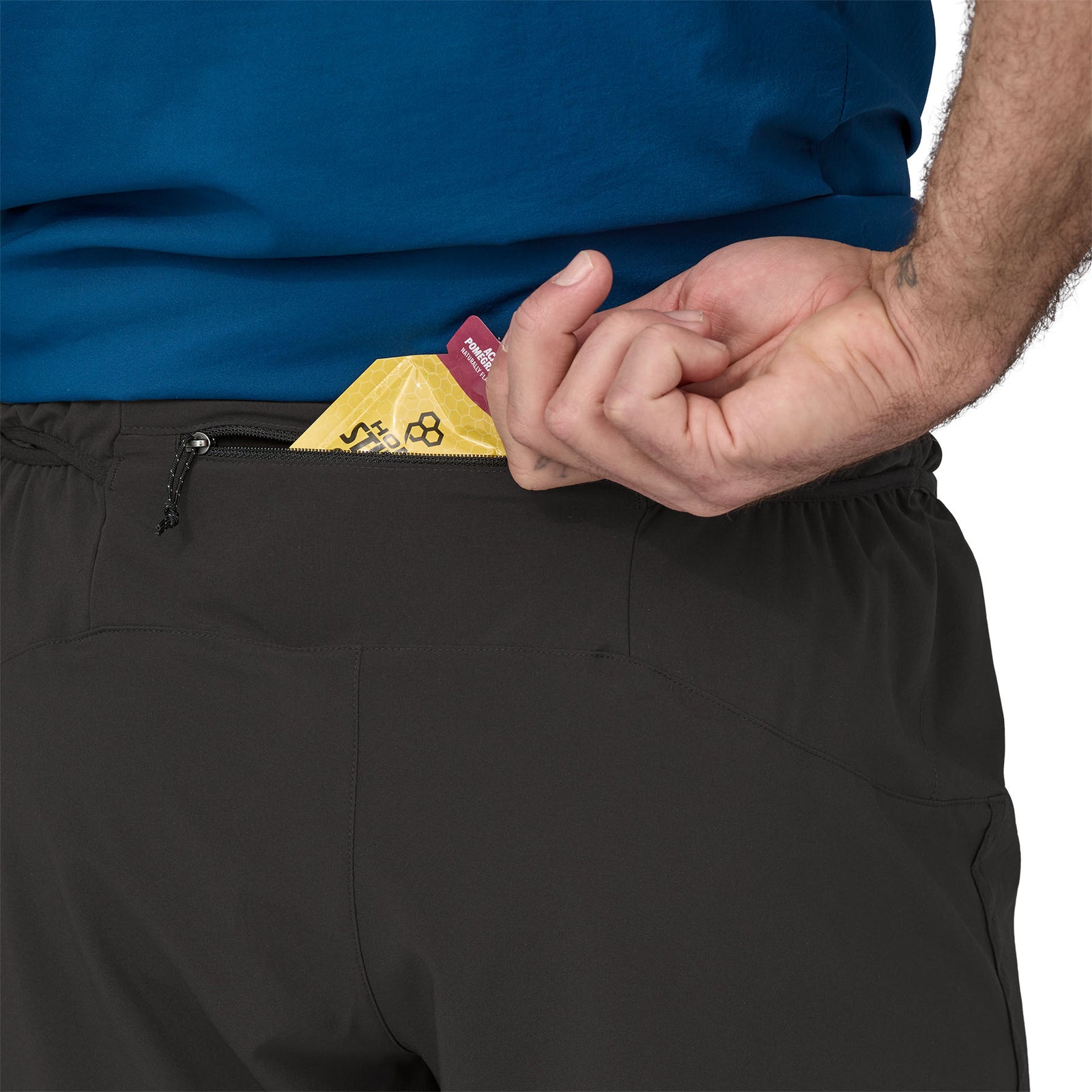 Patagonia Men's Strider Pro Running Shorts - 5" Inseam - Black