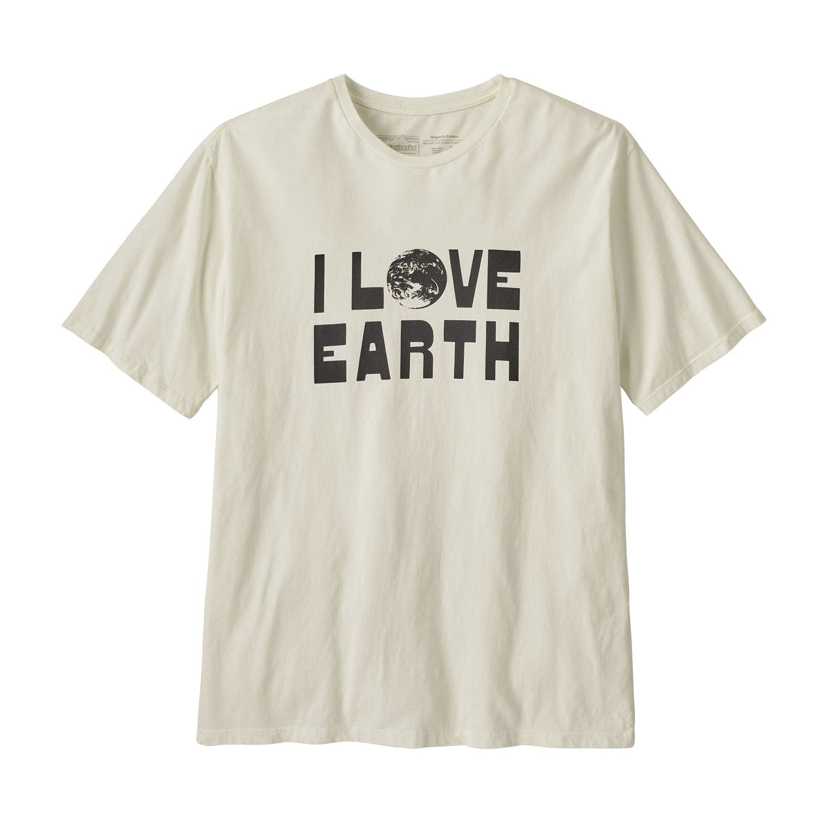 Patagonia Men's Earth Love Organic T-Shirt - Birch White