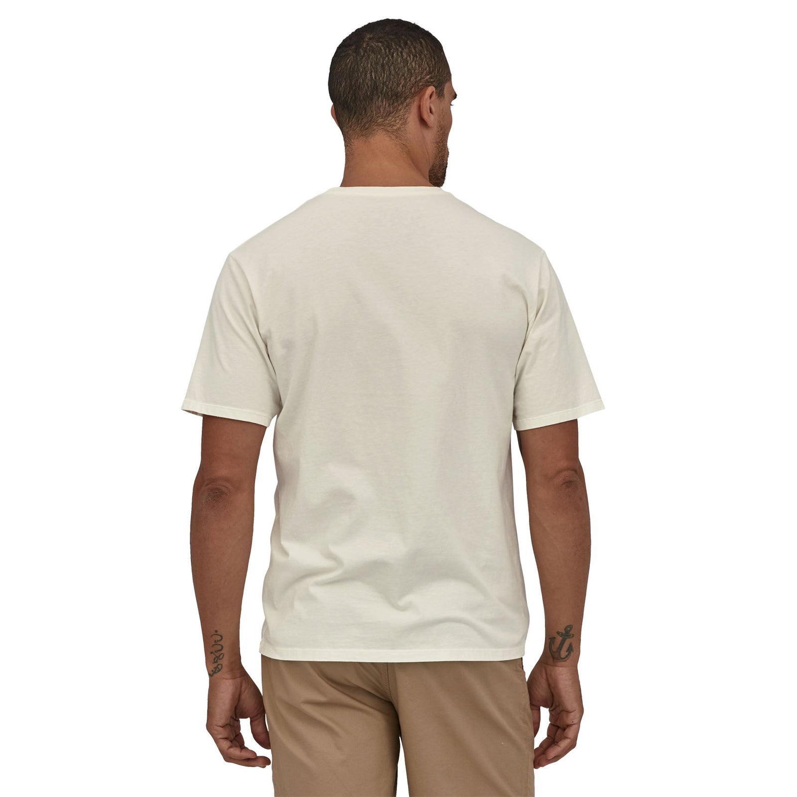 Patagonia Men's Earth Love Organic T-Shirt - Birch White