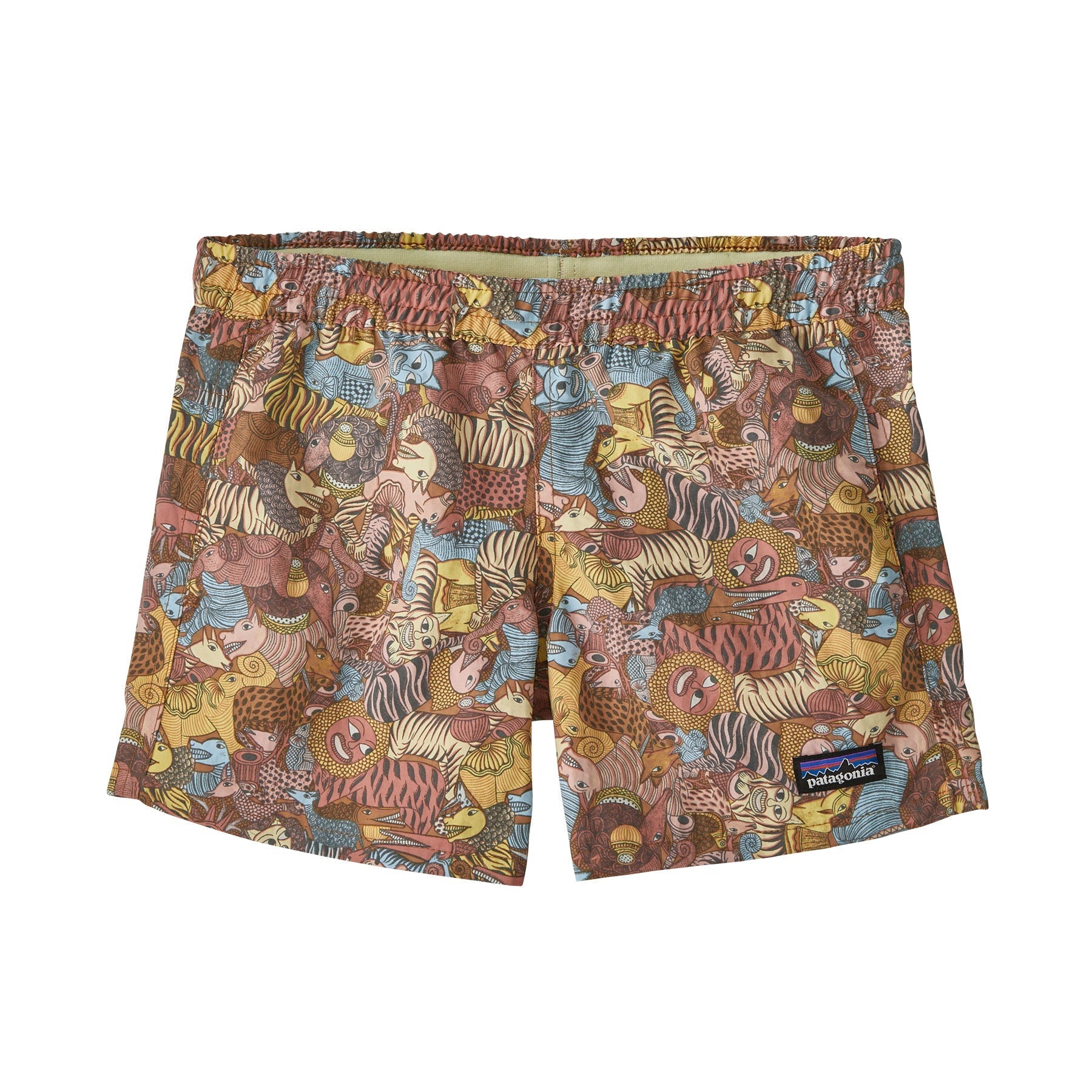 Patagonia Kids' Baggies™ Shorts 4" - Unlined - Together: Trip Brown