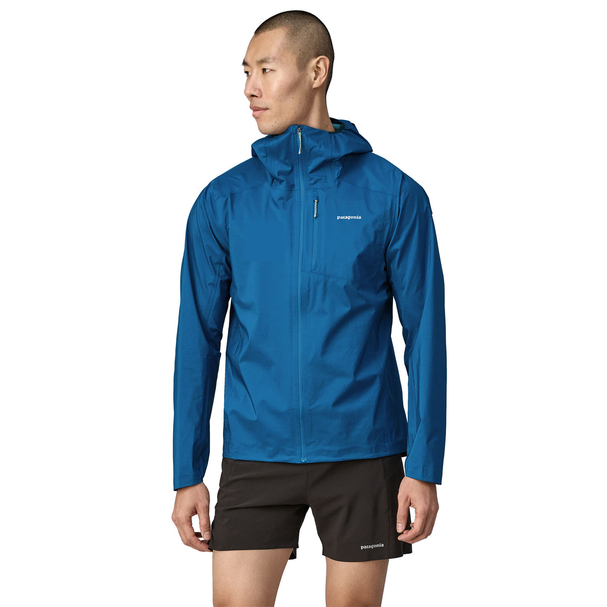 Patagonia Men's Storm Racer Waterproof Running Jacket - Black