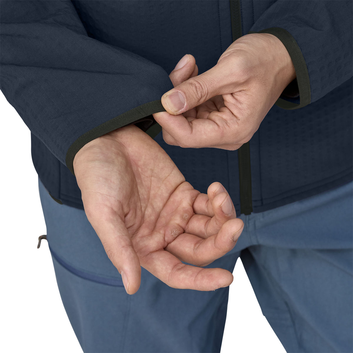 Patagonia Men's R2® TechFace Midlayer Fleece Hoody - Forge Grey