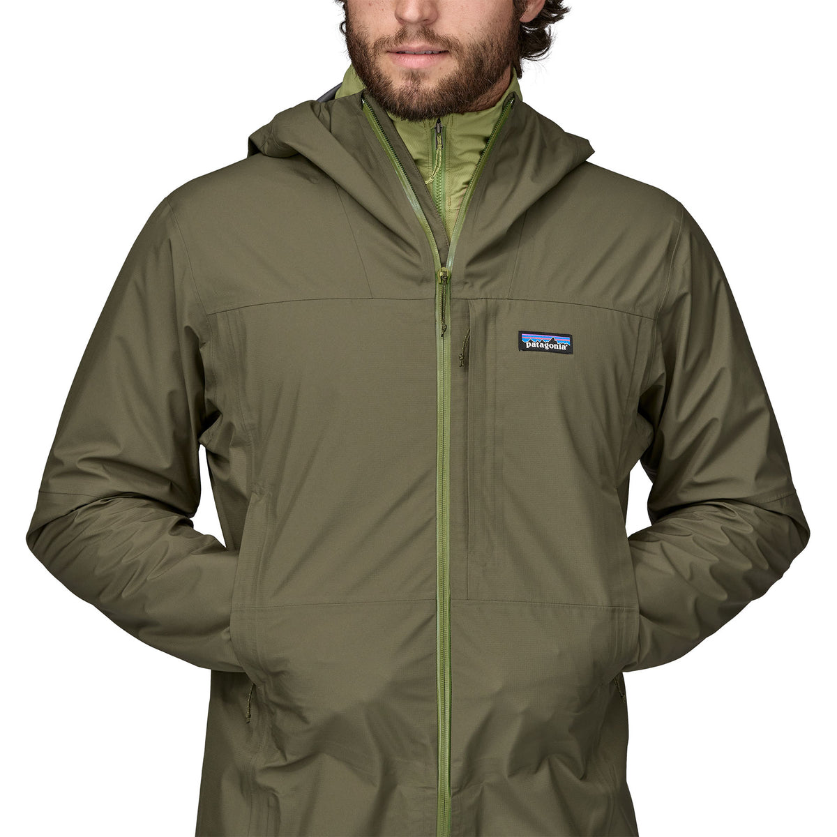 Patagonia Men's Boulder Fork Rain Jacket - Smolder Blue