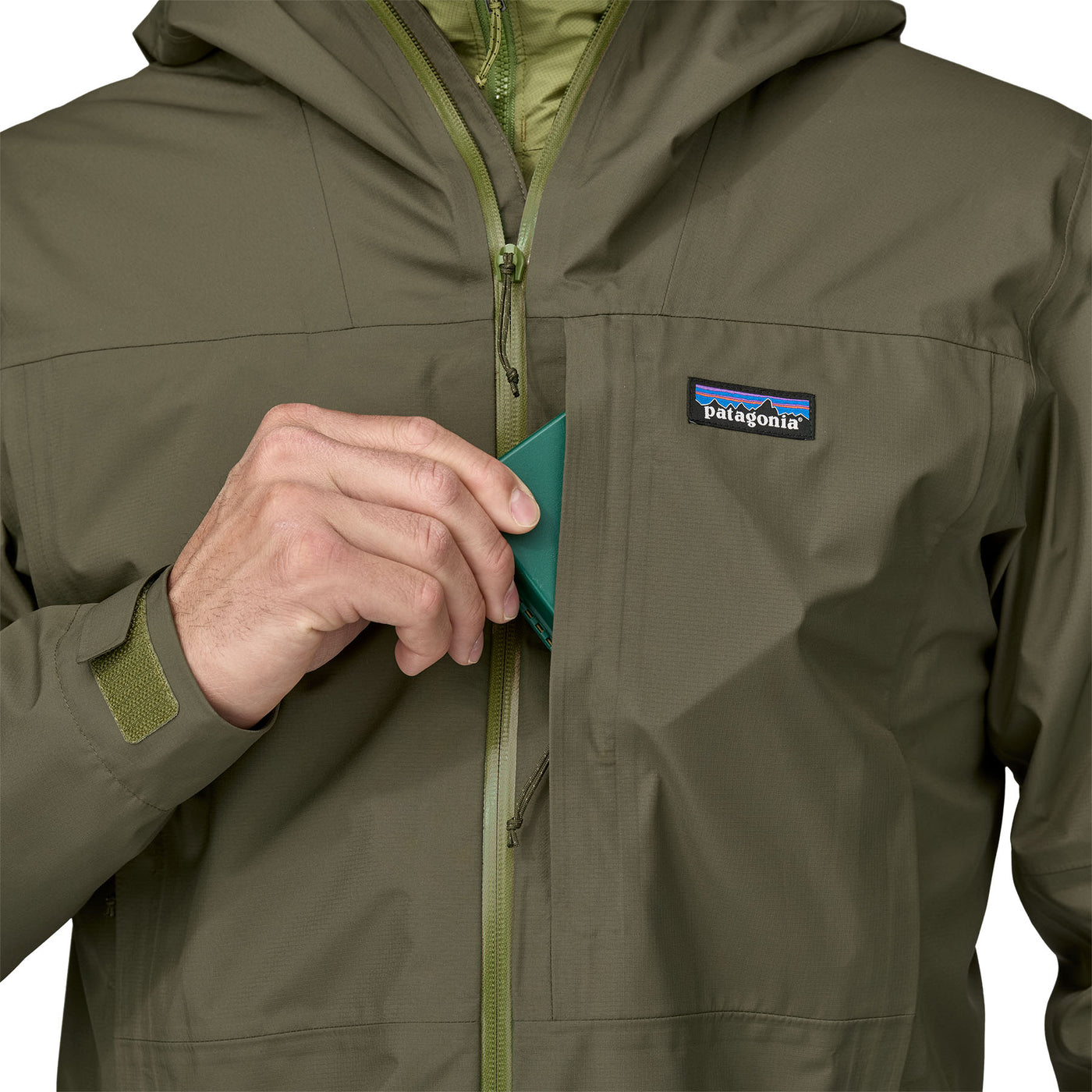 Patagonia Men's Boulder Fork Rain Jacket - Smolder Blue